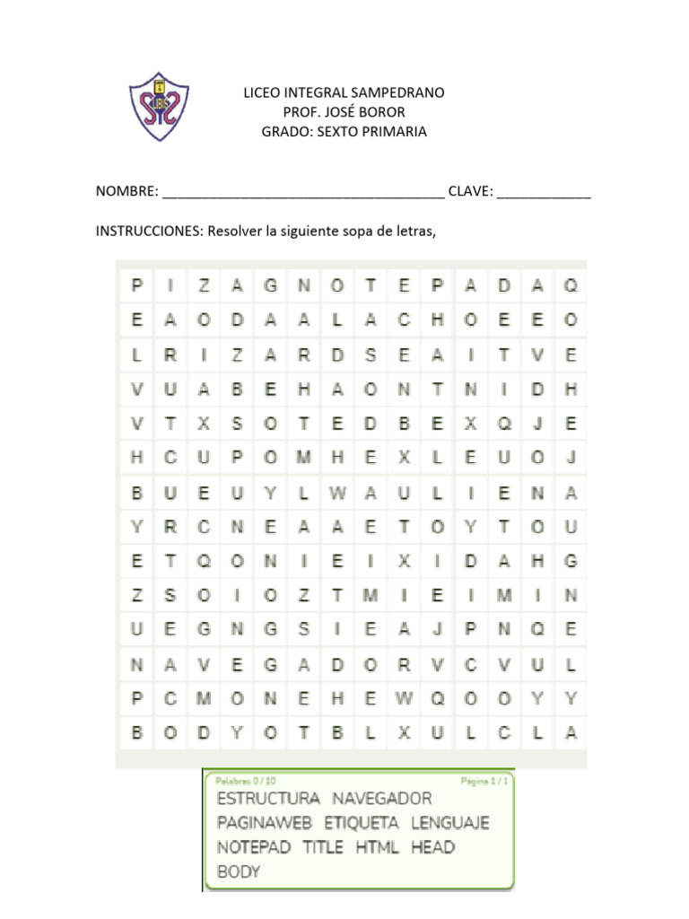 Sexto Primaria | PDF