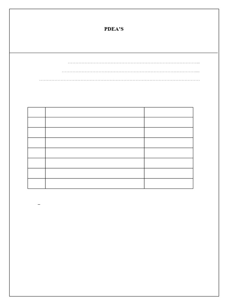 Internal Exam Form | PDF