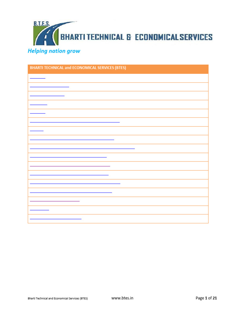 BTES Profile 2018 | PDF