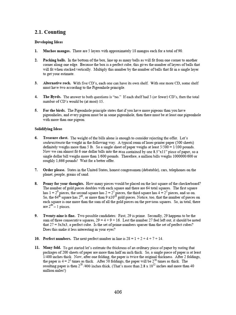 Ch. 2 Solutions (Handout) | PDF