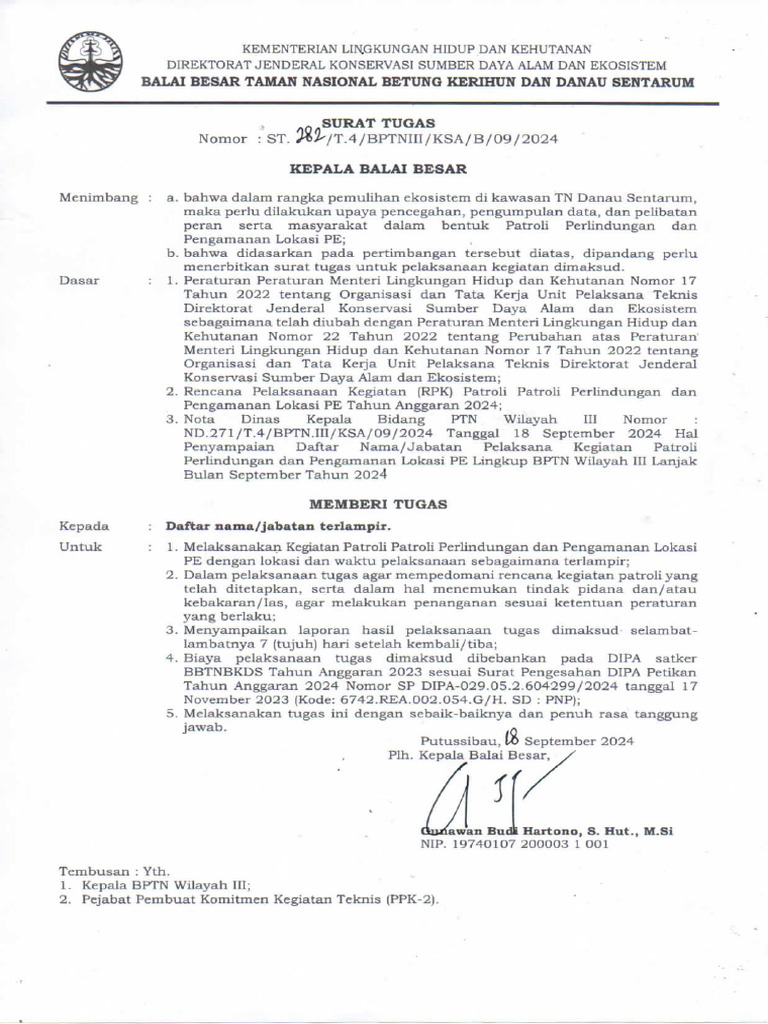 Daftar Nama Terlampir. | PDF