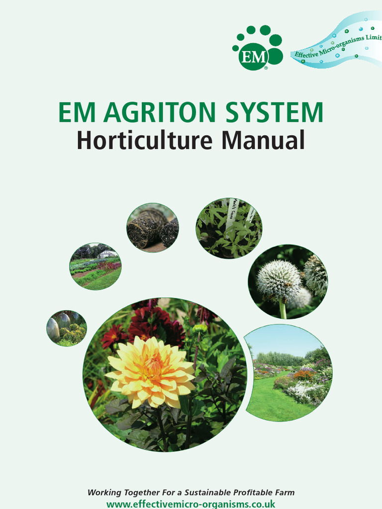 EM Horticulture Application Manual PDF | PDF | Soil | Organic Matter