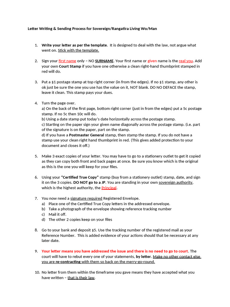Letter Writing Process | PDF