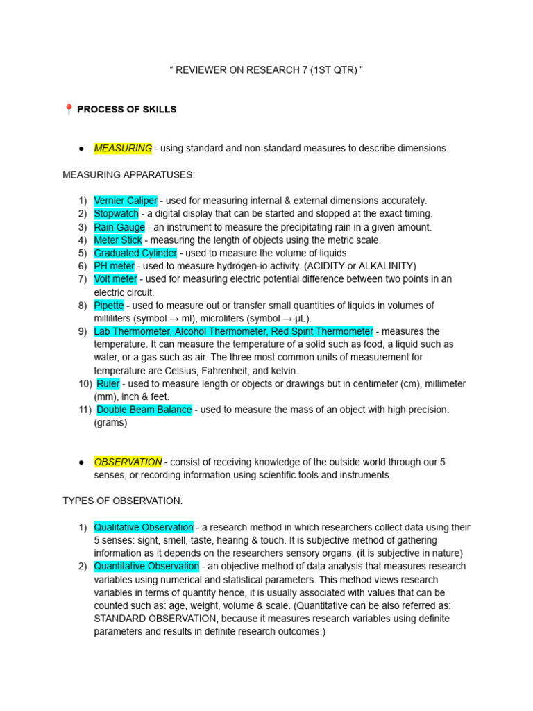 Reviewer On Research | PDF