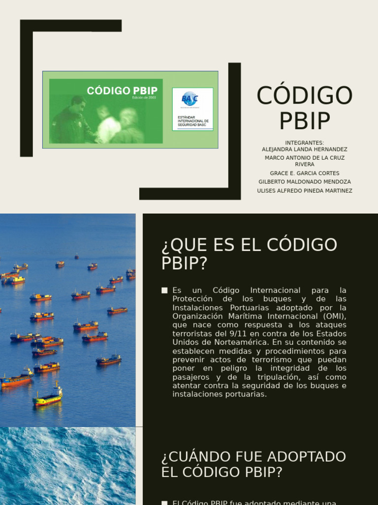 Presentacion Codigo Pbip Ok 9no | PDF