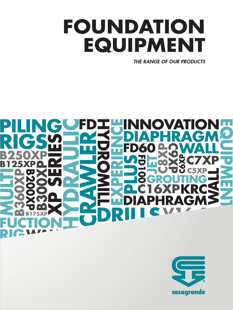Casagrande General Catalogue Webedition | PDF | Deep Foundation ...