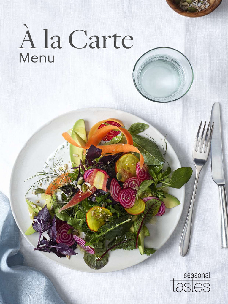 [Jakarta] [the Westin] a La Carte Seasonal Taste | PDF