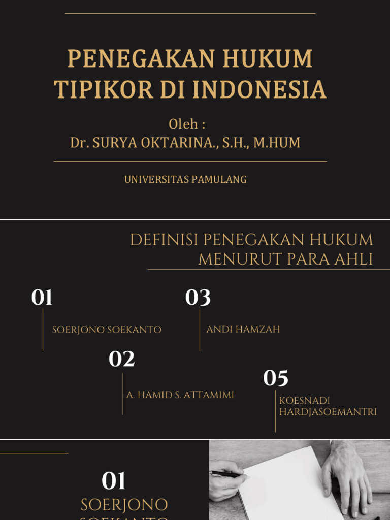 Dr. Surya Oktarina, SH., M.Hum. Materi Korupsi | PDF