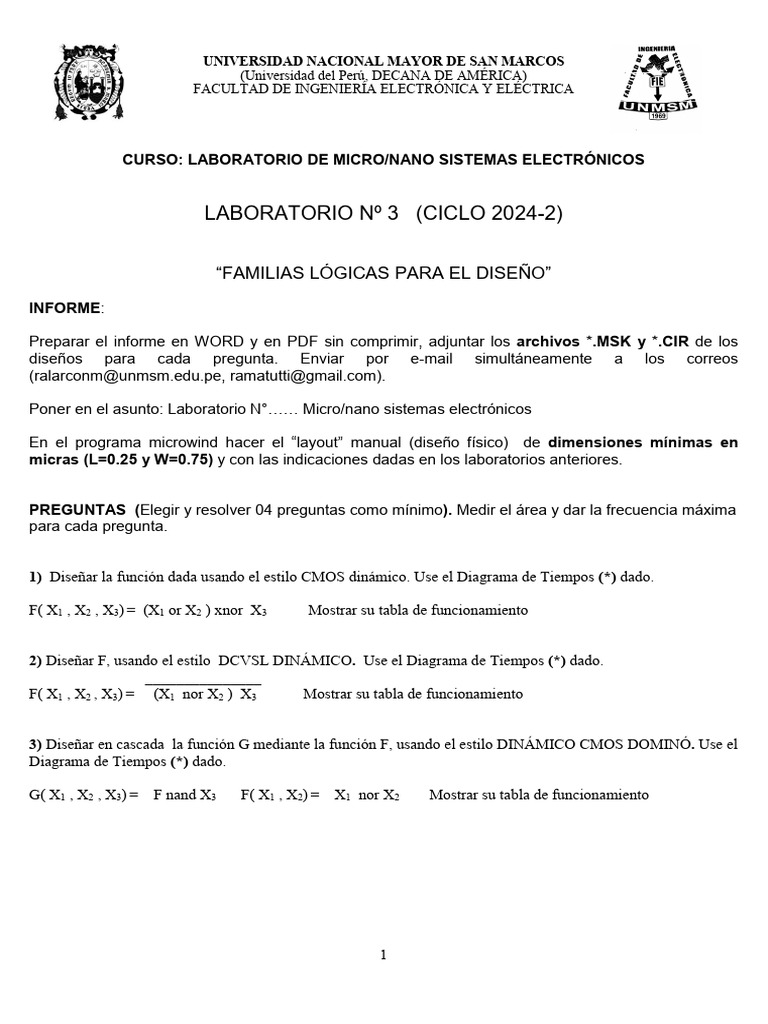 Laboratorio N3 | PDF