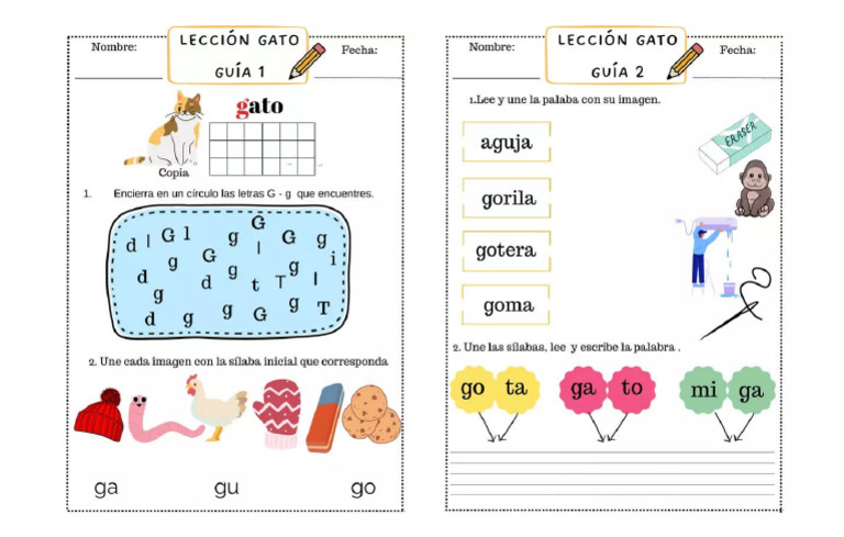 Lección Gato | PDF