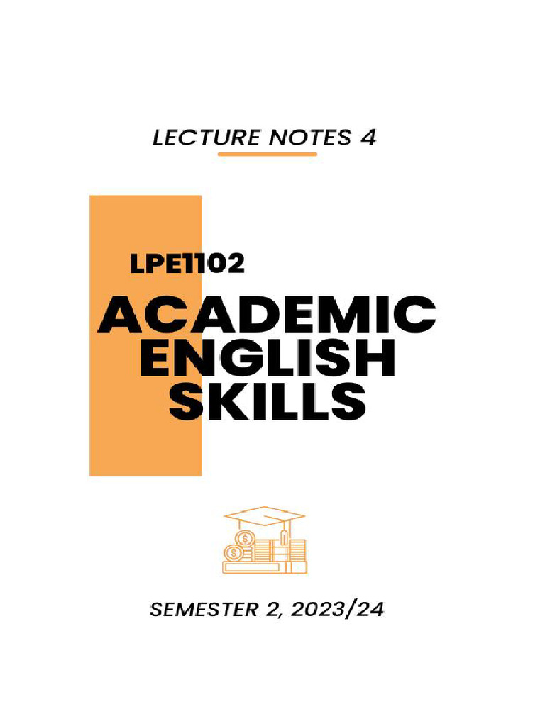 Lpe1102 - Lecture Notes (Unit 4) | PDF Lpe1102 - Lecture Notes (Unit 4) | PDF