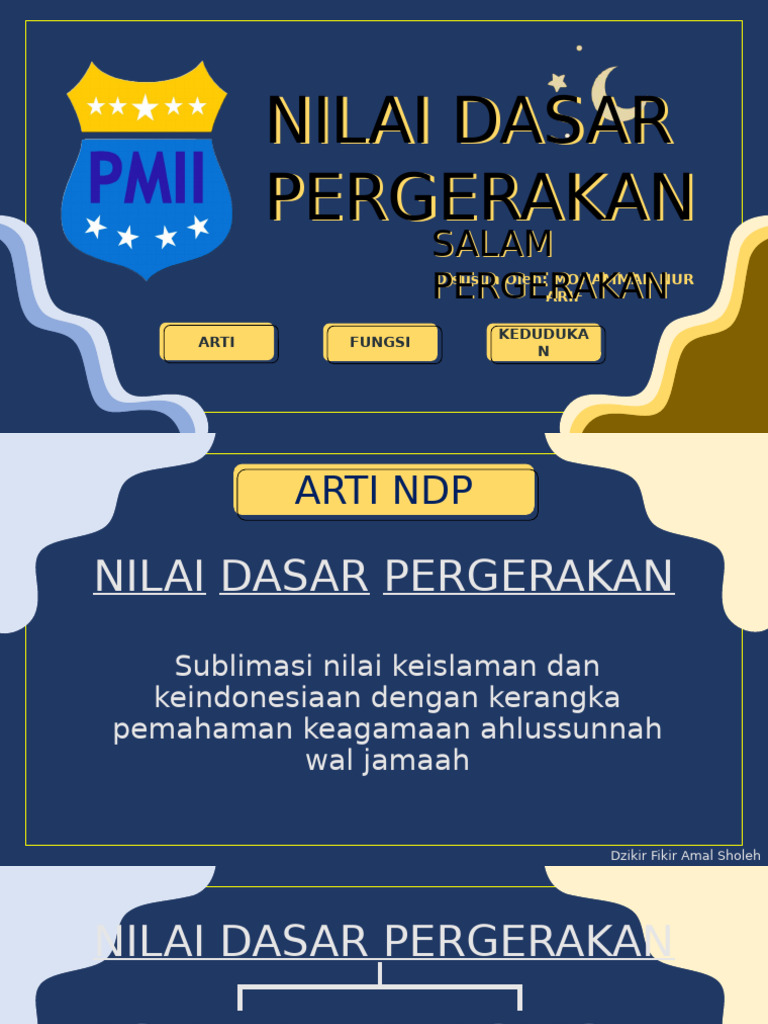 Materi NDP PMII | PDF