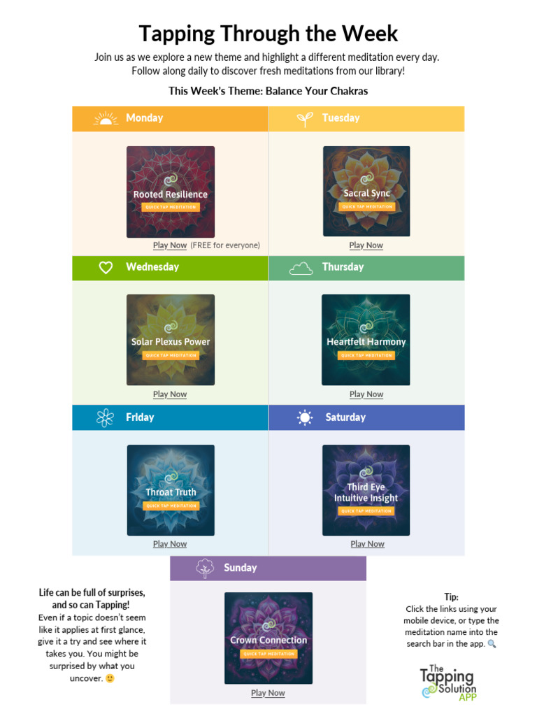 Tapping-Through-the-Week-7 | PDF