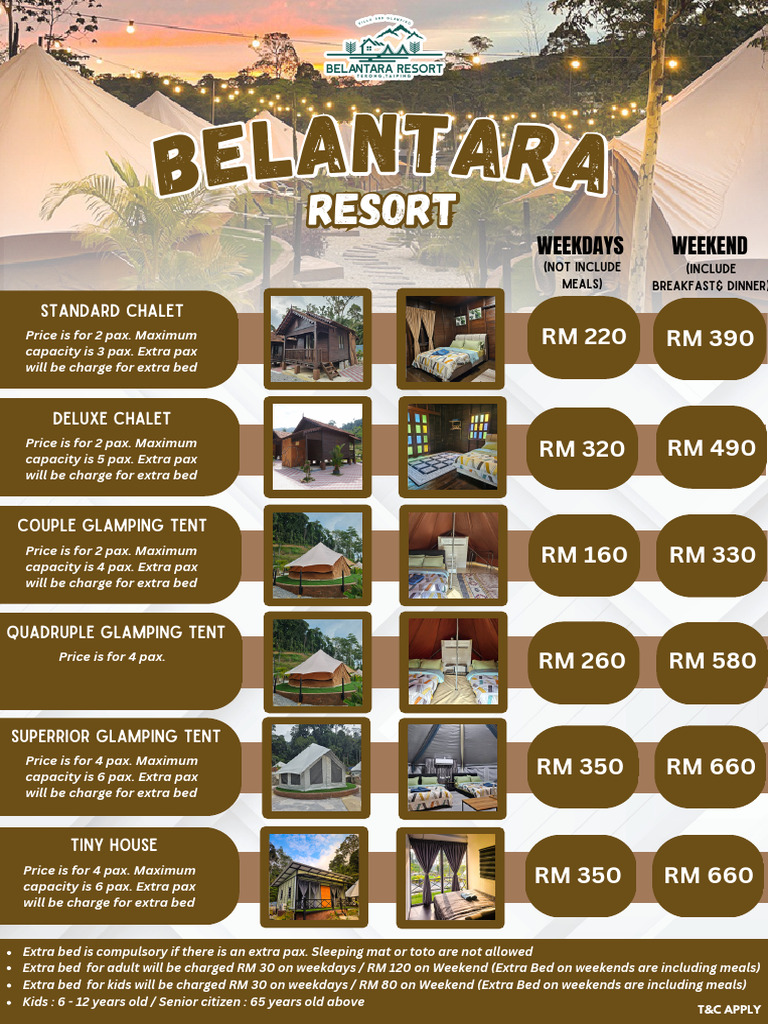 WEEKEND&WEEKDAYS PACKAGE BELANTARA RESORT Latest . | PDF