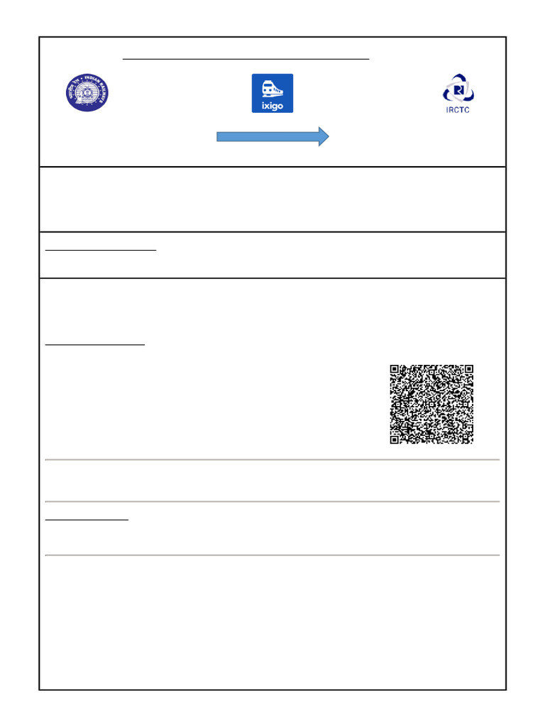 Electronic Reservation Slip (ERS) : 6915351821 15228/MFP SMVB EXP ...