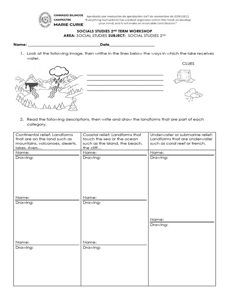 Social Studies Workshop | PDF