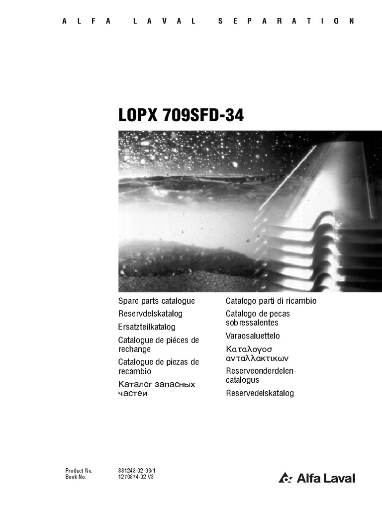 Spare Parts Catalogue Lopx 609 | PDF