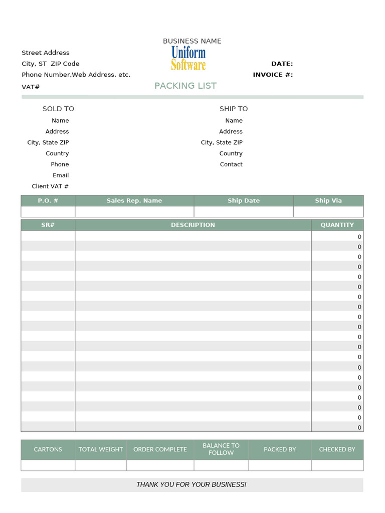 waybill-packing-list | PDF