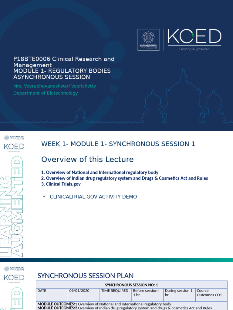 w1 m1 s1 Syn Regulatory Body | PDF