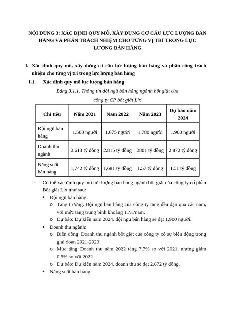 Bùi Đình Kiên - N I Dung 3 - TH QTBH | PDF
