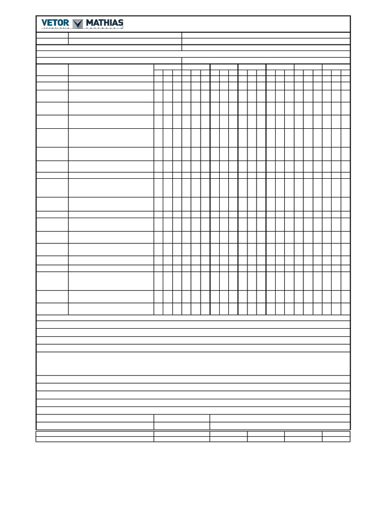 CHECK LIST VETOR-Cabos e Manilhas | PDF