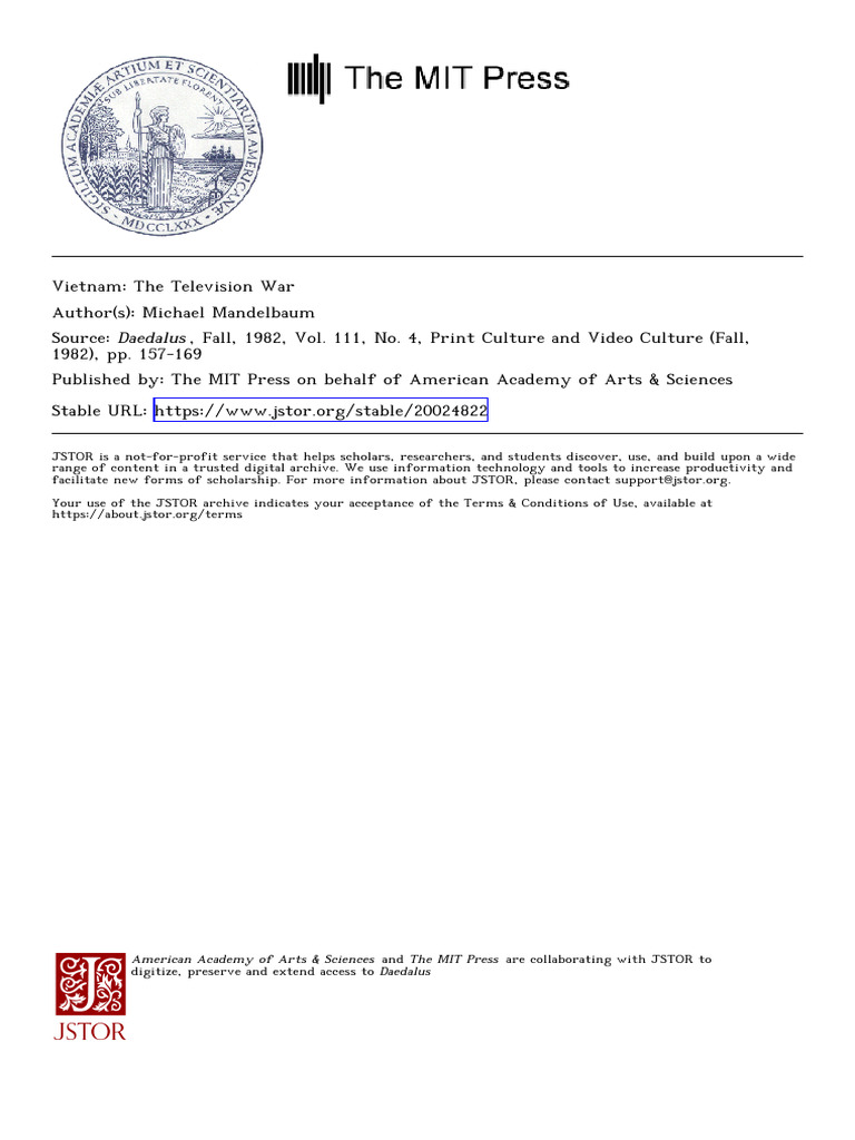 Michael Mandelbaum | PDF