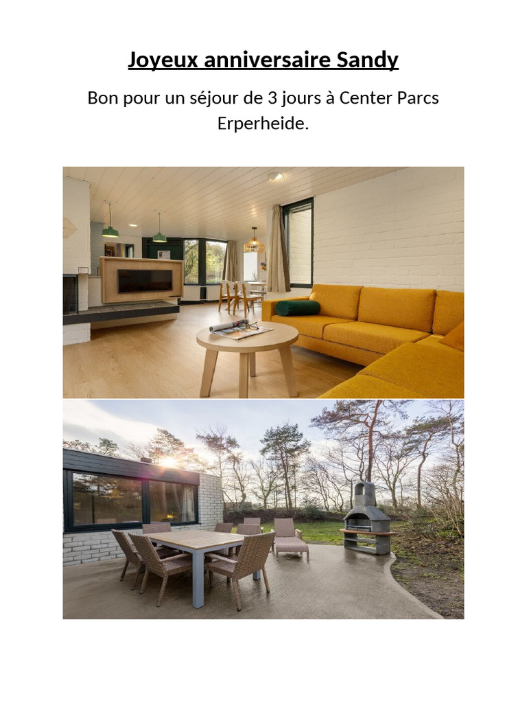 Joyeux Anniversaire Sandy 1 | PDF
