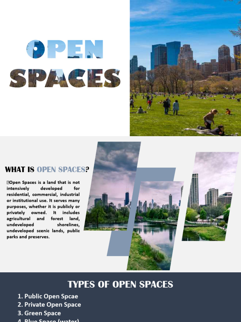 Group 4 Open Spaces | PDF