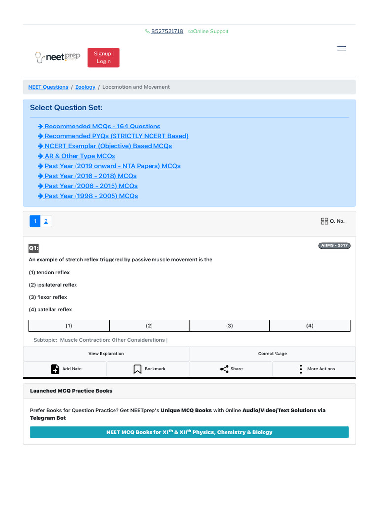 Select Question Set:: Signup - Login | PDF