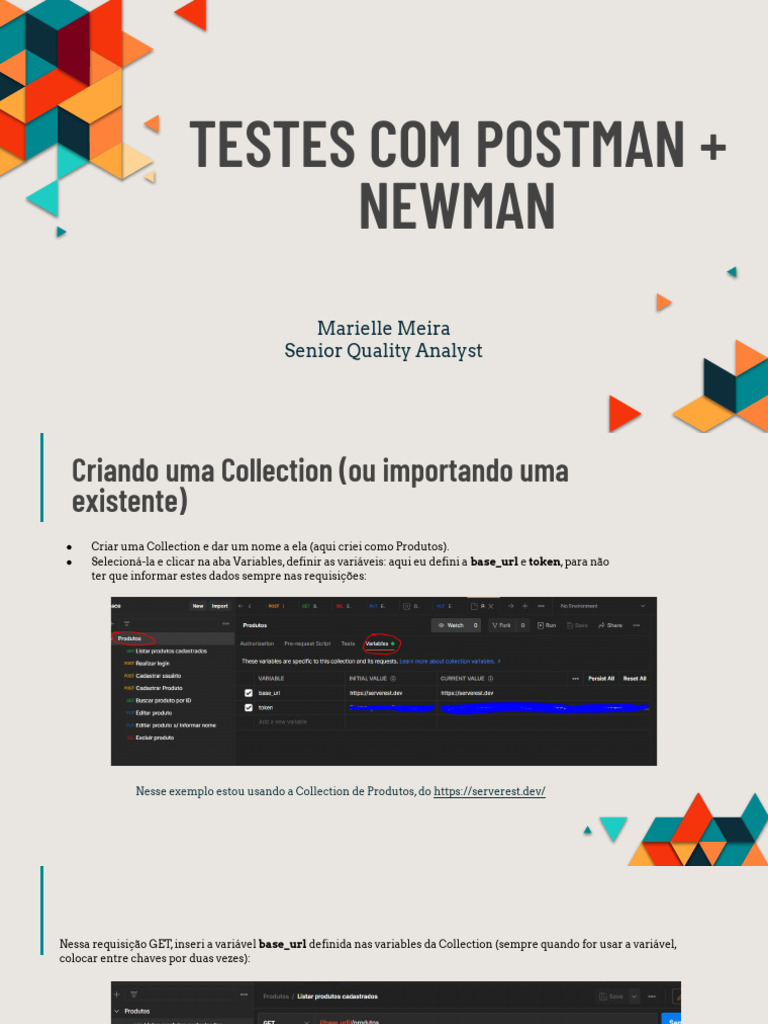 Teste com Postman | PDF