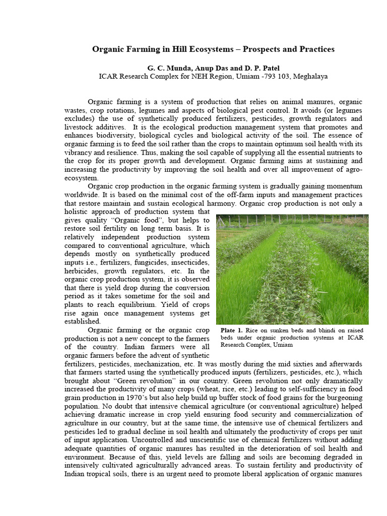 Organic Farming | PDF
