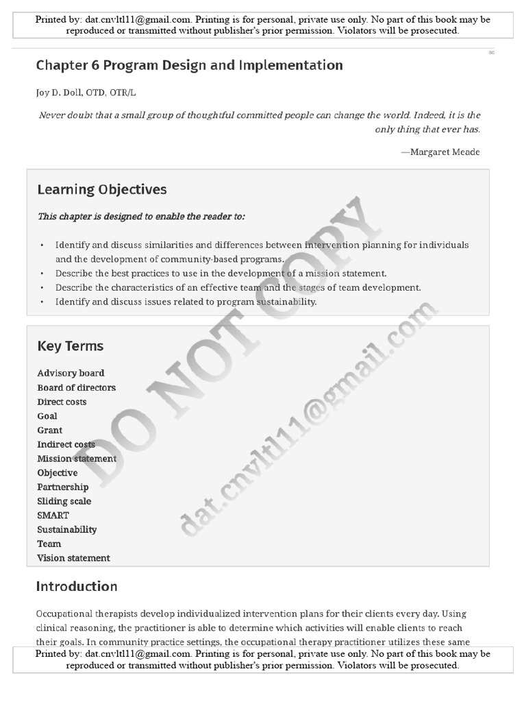 FADavis - Occupational Therapy in Community-Based Practice Settings 80 ...