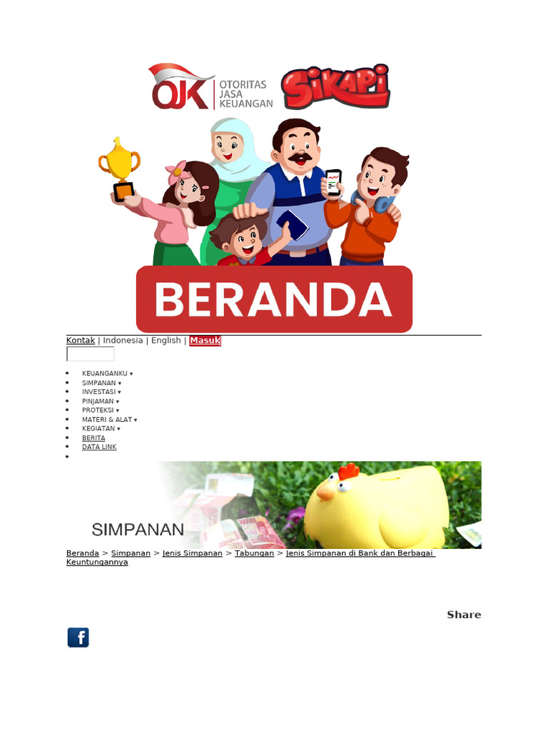 Jenis Simpanan Bank | PDF