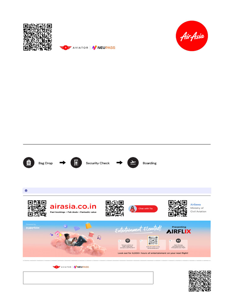 Boarding Pass (LKO BLR) | PDF