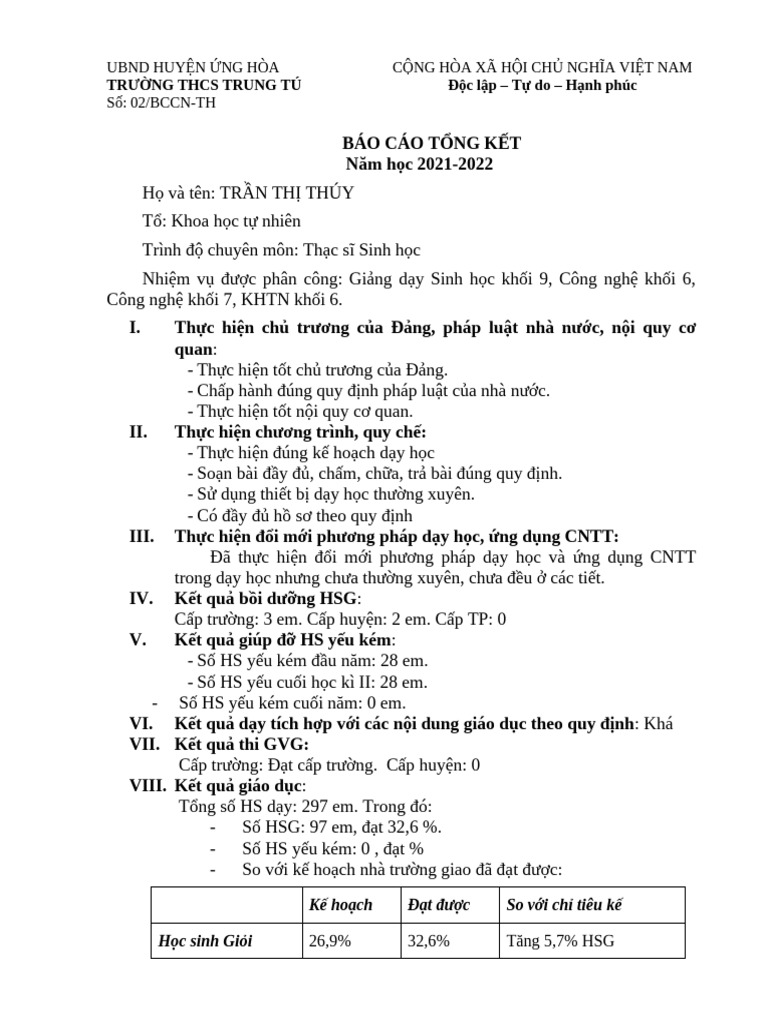 BÃ¡o Cã¡o GVBM | PDF