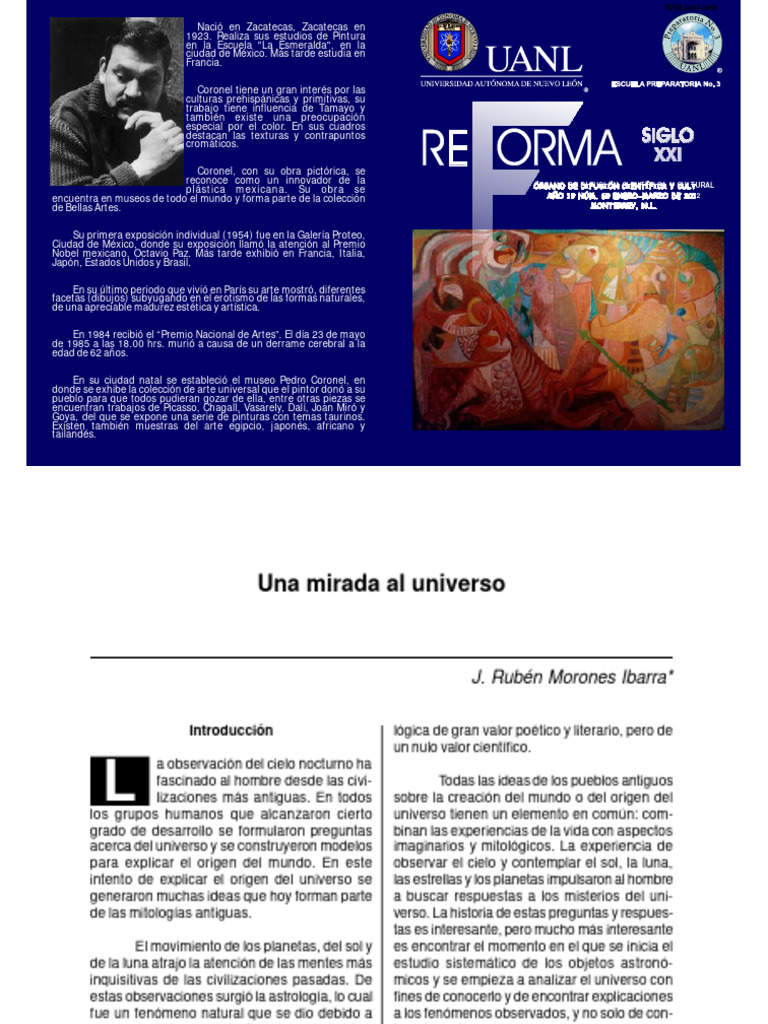 Morones, Una Mirada Al Universo | PDF