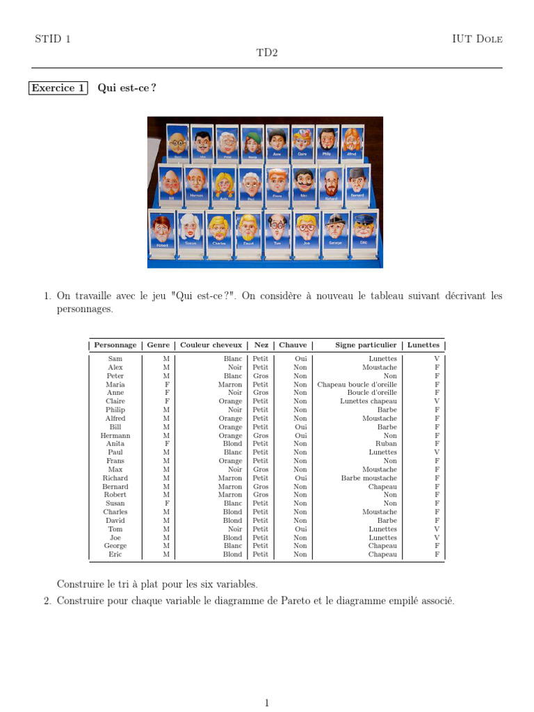 TD2 Variable Quali | PDF