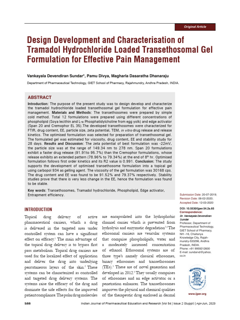 IndJPhaEdRes 54 2s 88 | PDF