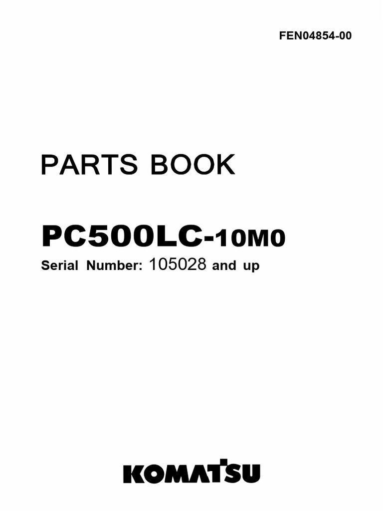 PB PC500-10M0 (Fen04854-00) - Ma4 | PDF