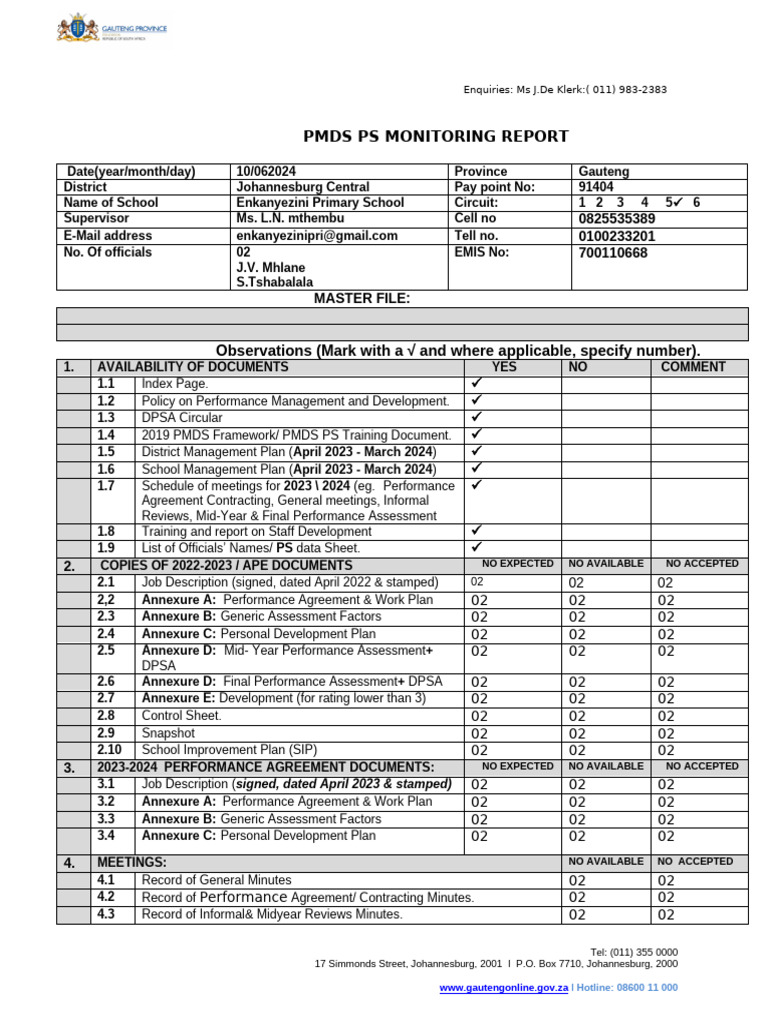 PMDS 2023 Monitoring Tool (1) (Repaired) | PDF | Computing