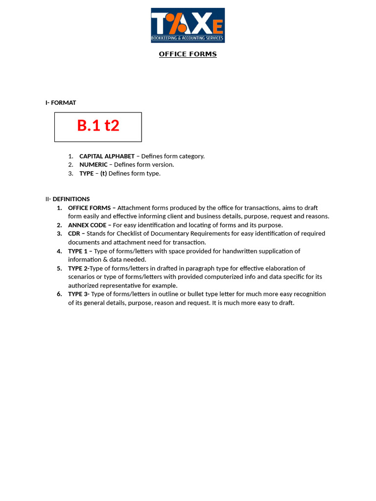 Office Forms | PDF