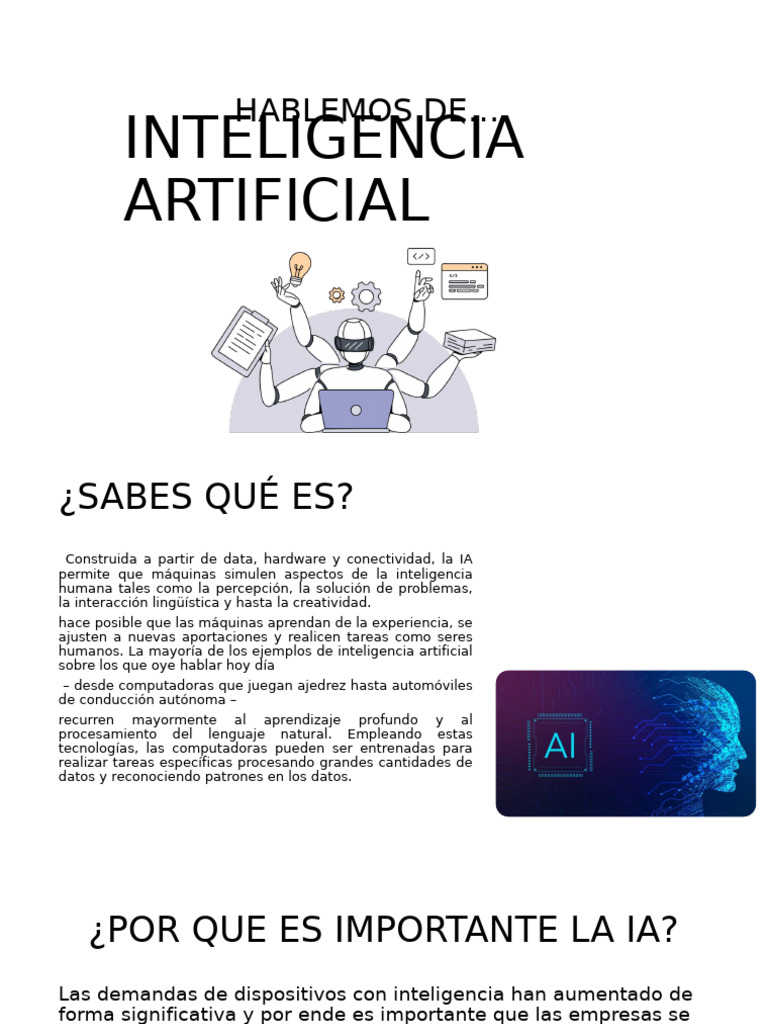 Inteligencia Artificial | PDF | Inteligencia artificial | Inteligencia (IA) y semántica
