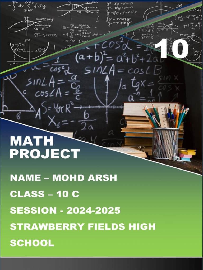 Class 10th Maths Project | PDF | Cost Of Living | Value Added Tax