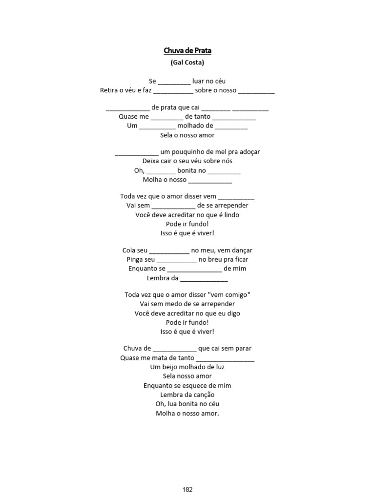 A2 Mod I - Canción - 5 | PDF