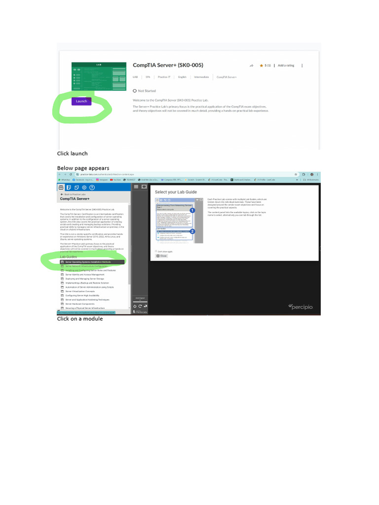 How To Do Labs Percipio | PDF