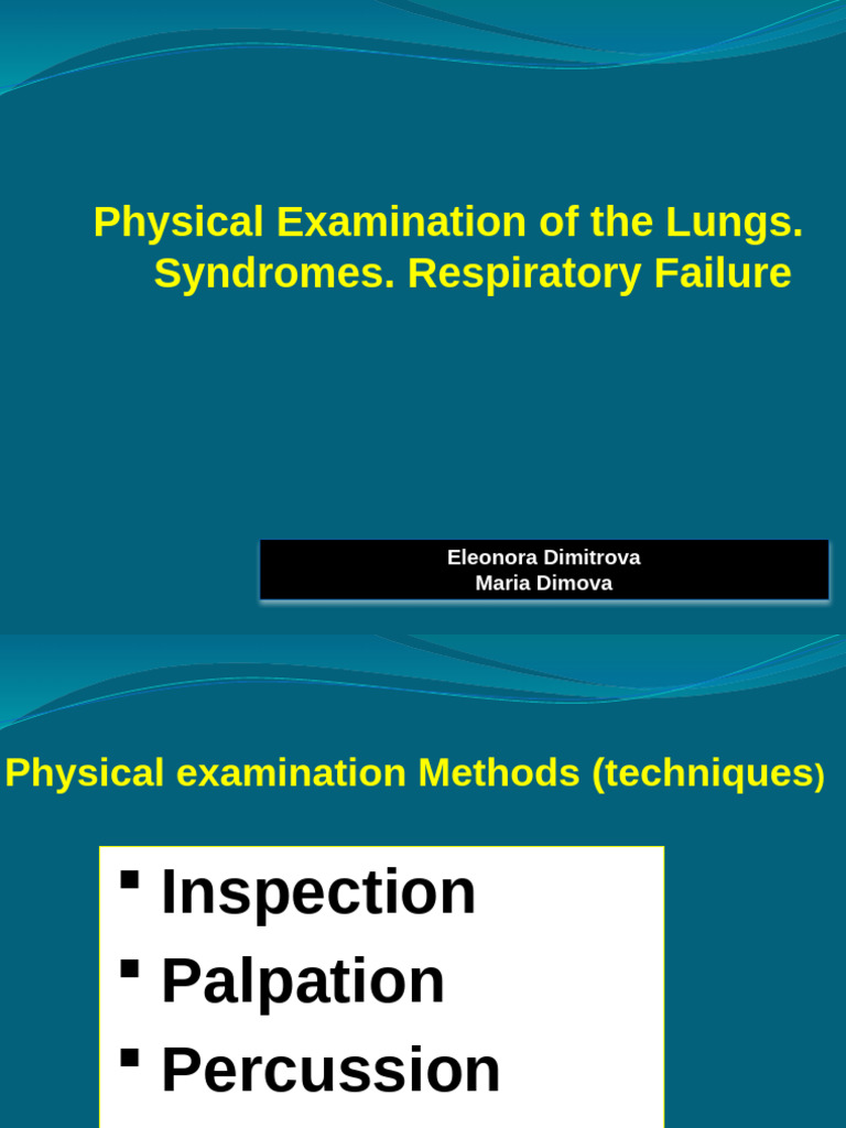 Physical Examination | PDF