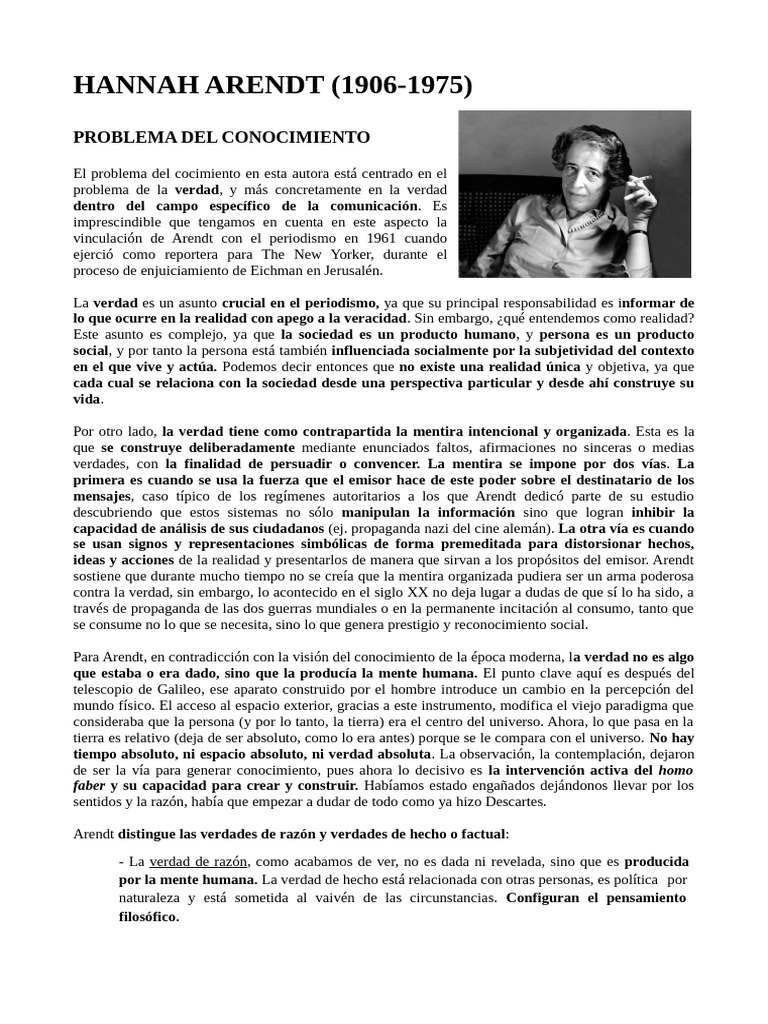 Hannah Arendt | PDF