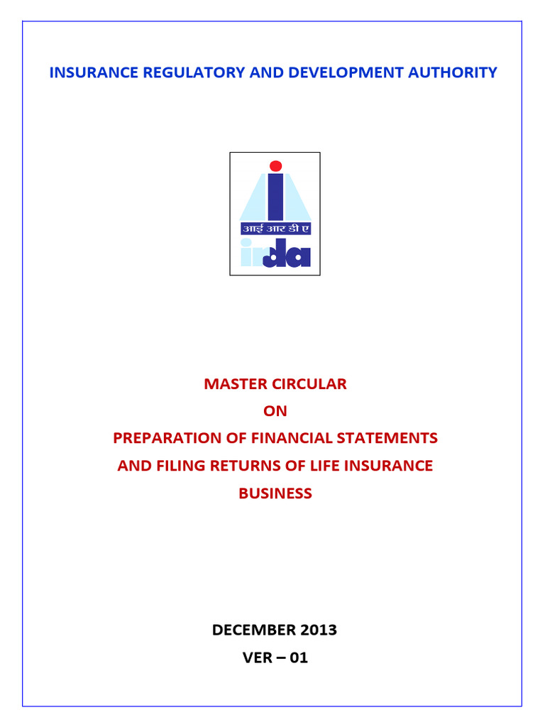 Master Circular On Preparation of Financial Statements and Filing ...