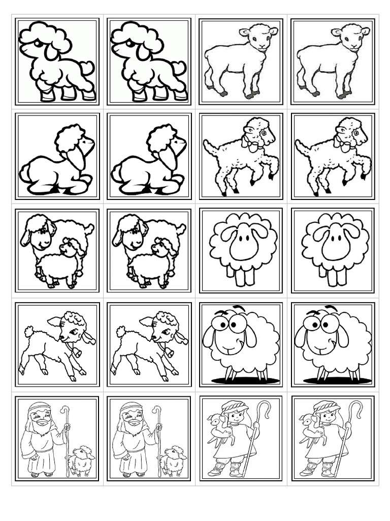 Elveszett Bárány Memóriajáték | PDF