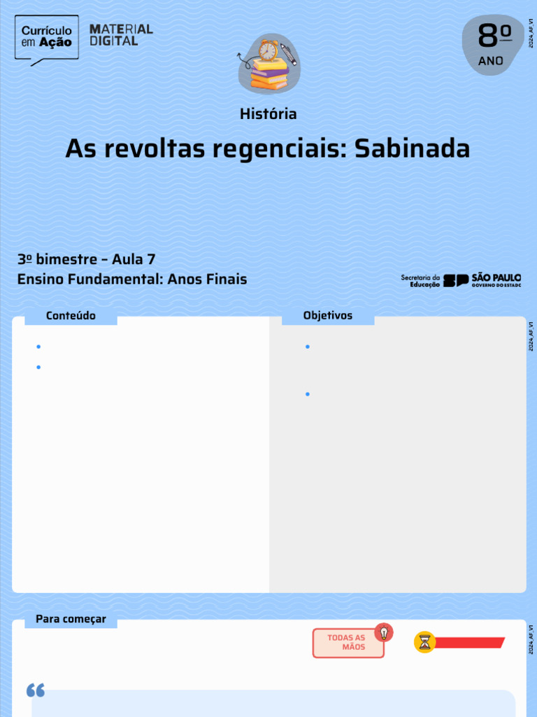 As Revoltas Regenciais: Sabinada: História | PDF